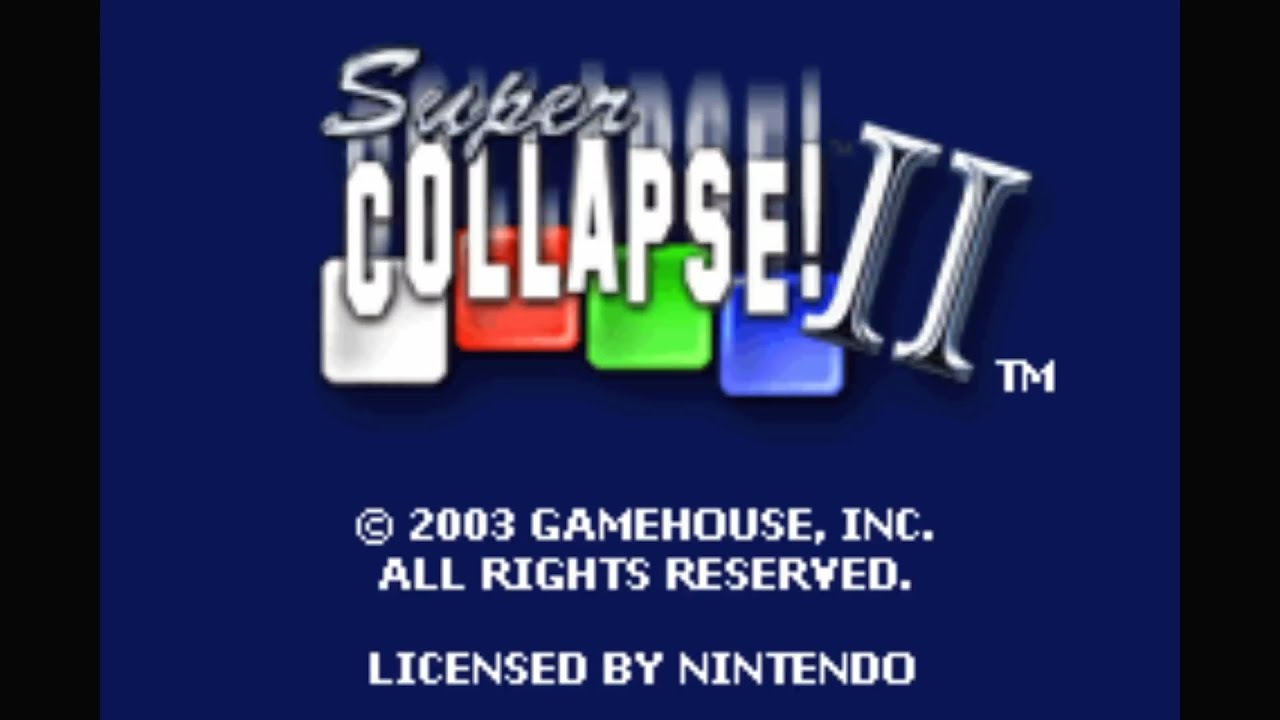 Super Collapse! II (GBA) Gameplay - YouTube