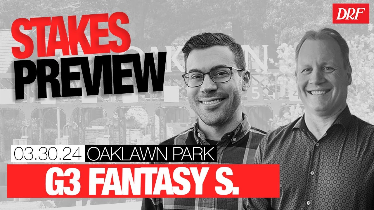 Grade 3 Fantasy Stakes Preview | March 30, 2024 - YouTube
