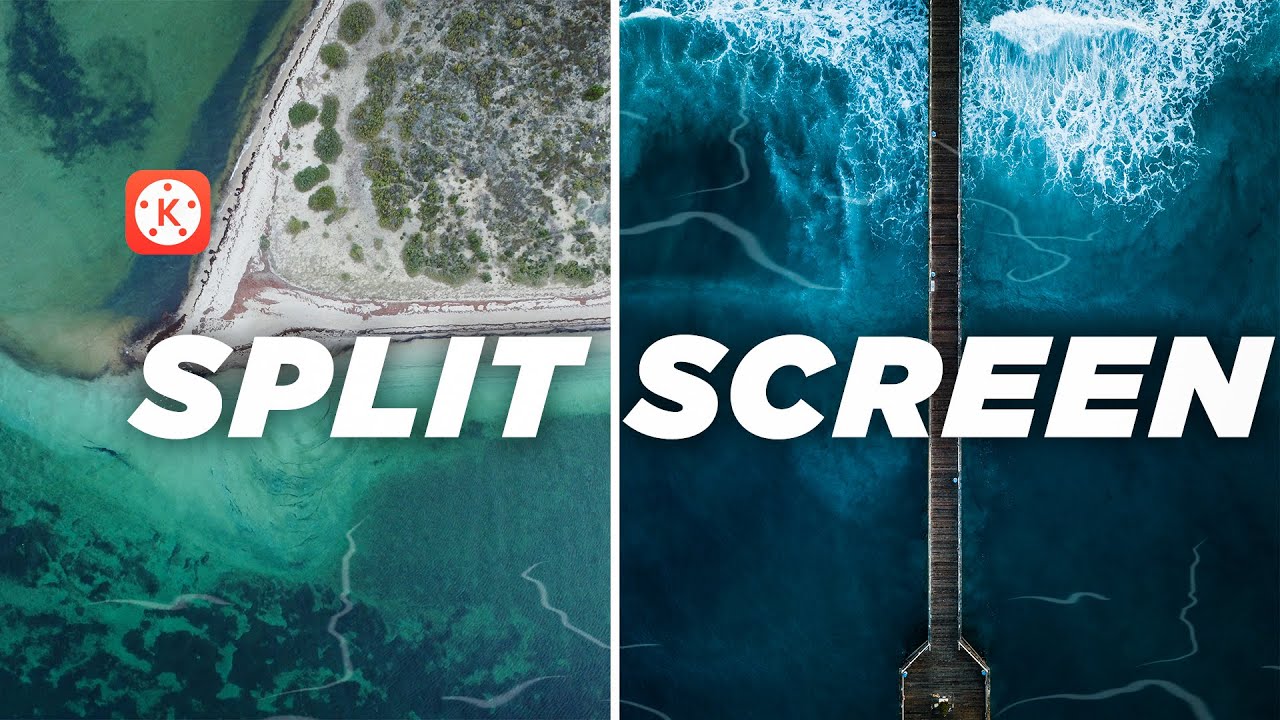 How To Edit Split Screen (Split Screen) In Kinemaster Pro - YouTube