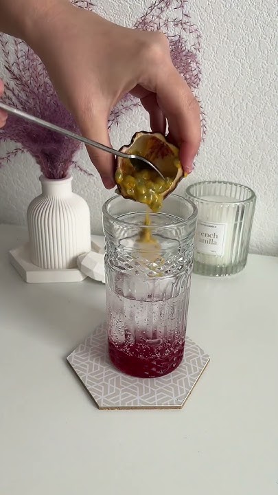 Лимонад малина-маракуйя 🥤 #love #cooking #reels - YouTube