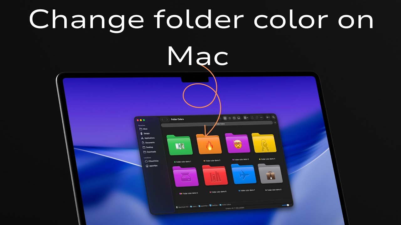 How to Change Folder Colors on Mac - YouTube