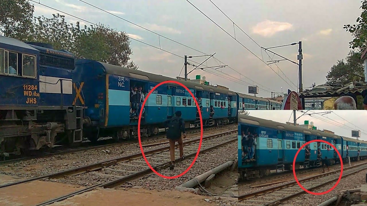 Train STOPS for Him | ALD JP SF Express | Special Chain Pulling ...