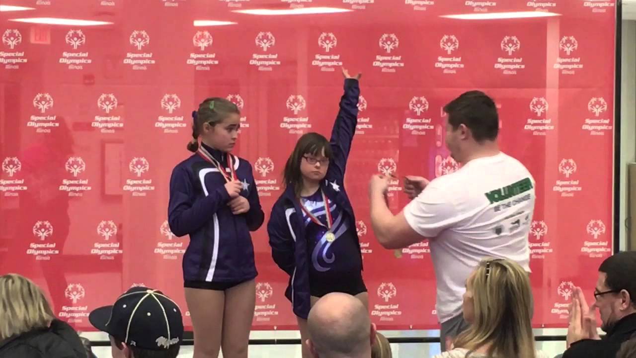 2016 Special Olympics rhythmic gymnastics - YouTube