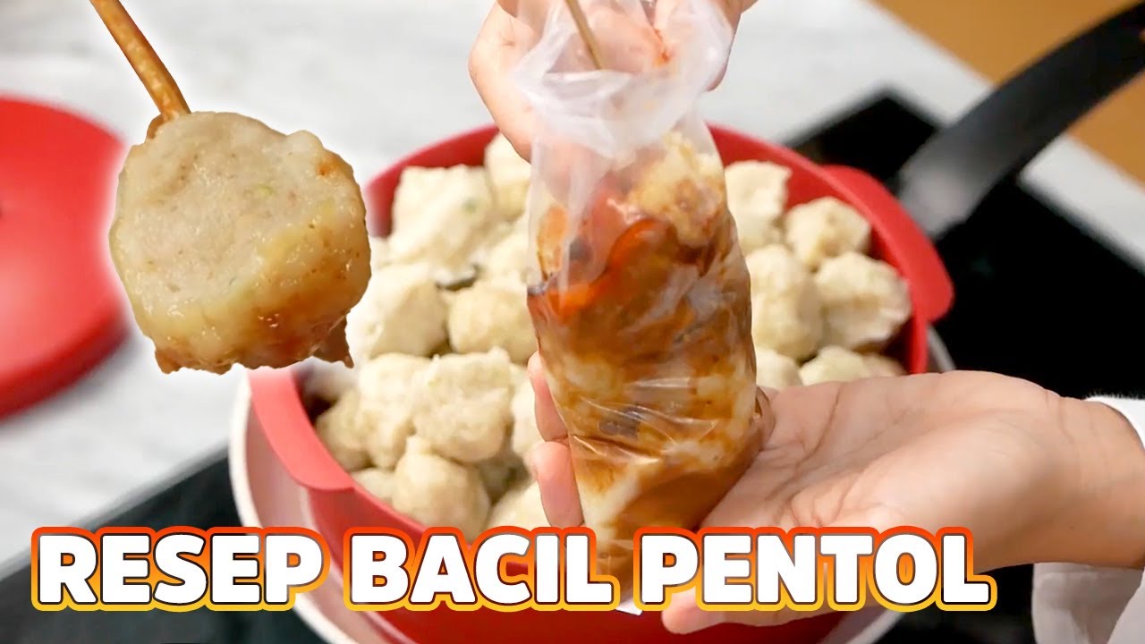 Resep Bacil Pentol, Jajanan SD yang Bikin Nagih! - YouTube