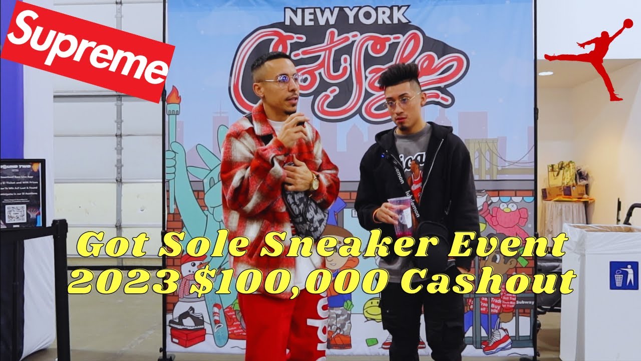 NEW YORK GOT SOLE 2023 MAJOR CASH OUT SNEAKER EVENT.. - YouTube