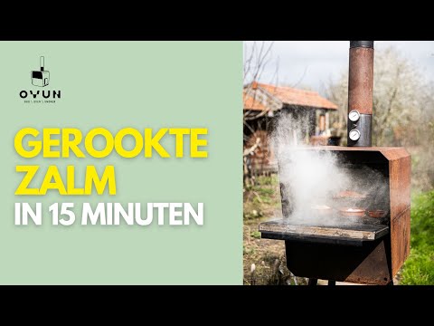 Koudgerookte zalm in 15 minuten