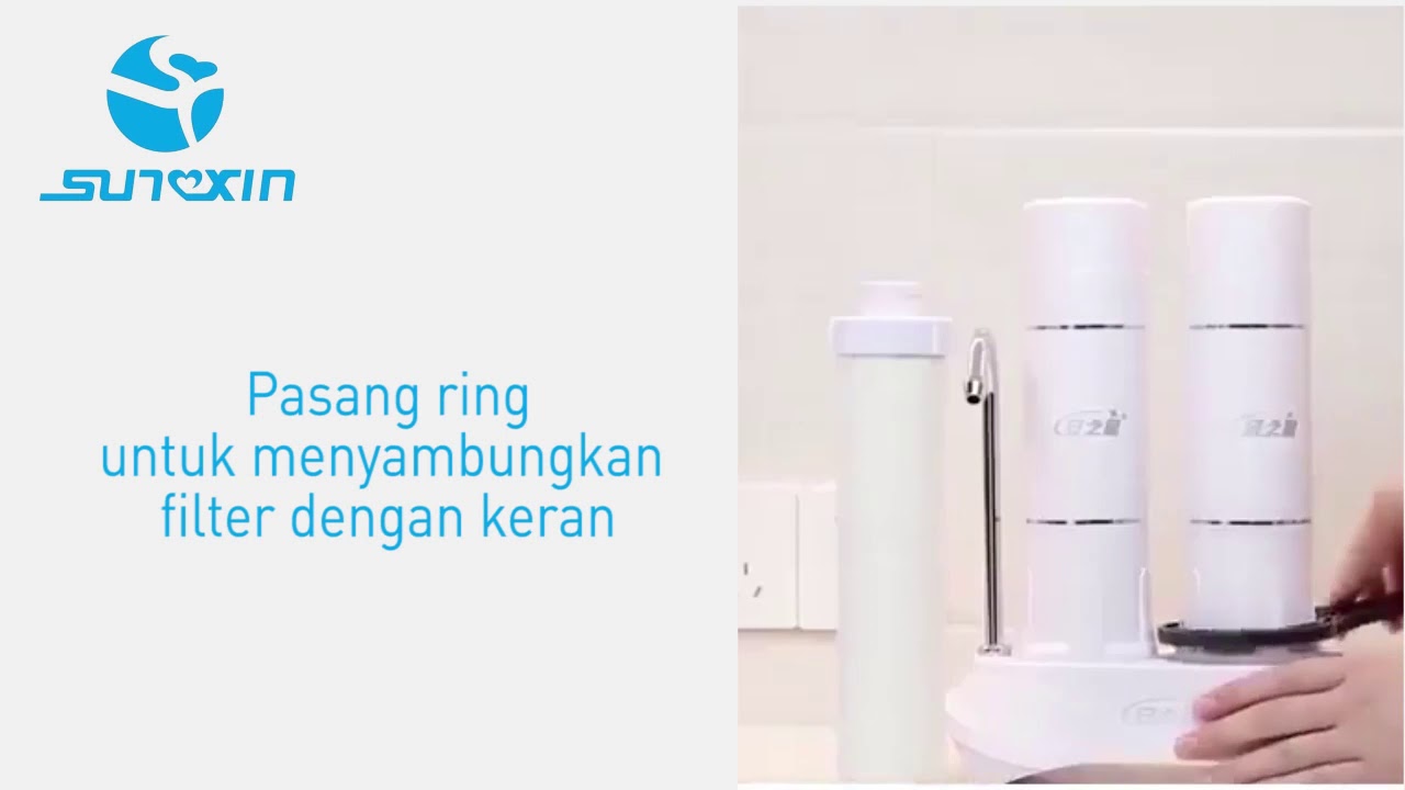 Filter Air Pemurni Air Keran Saringan Air PDAM Tanah / Air Minum Sehat ...