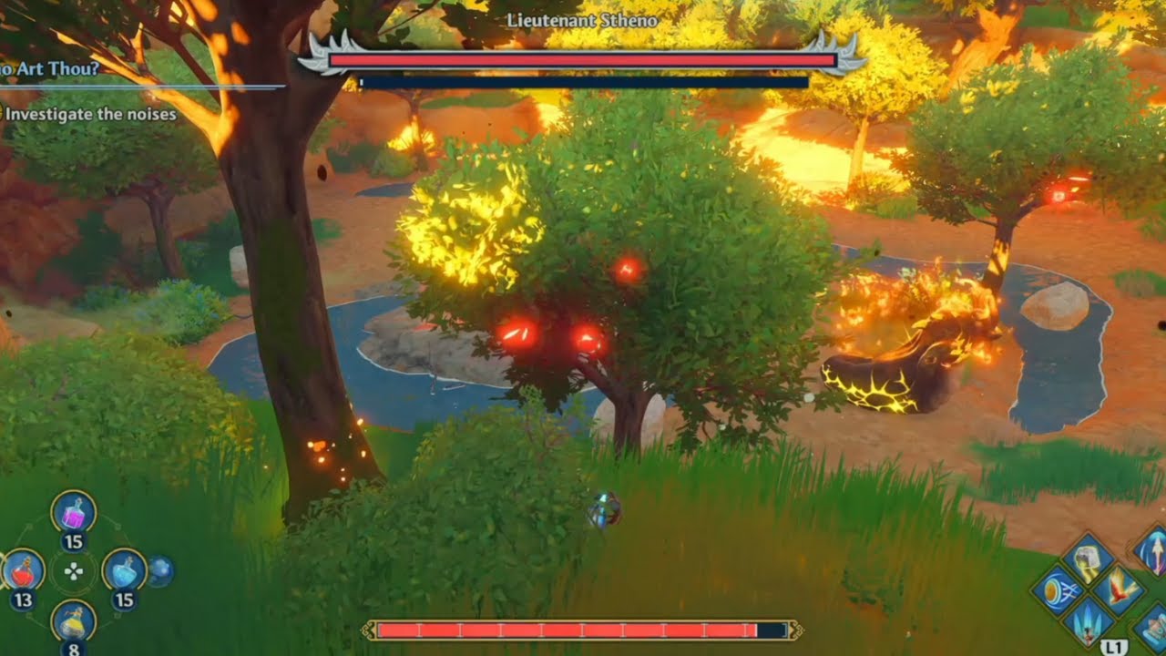 IMMORTALS FENYX RISING | LIEUTENANT STHENO (BOSS FIGHT & LOCATION ...