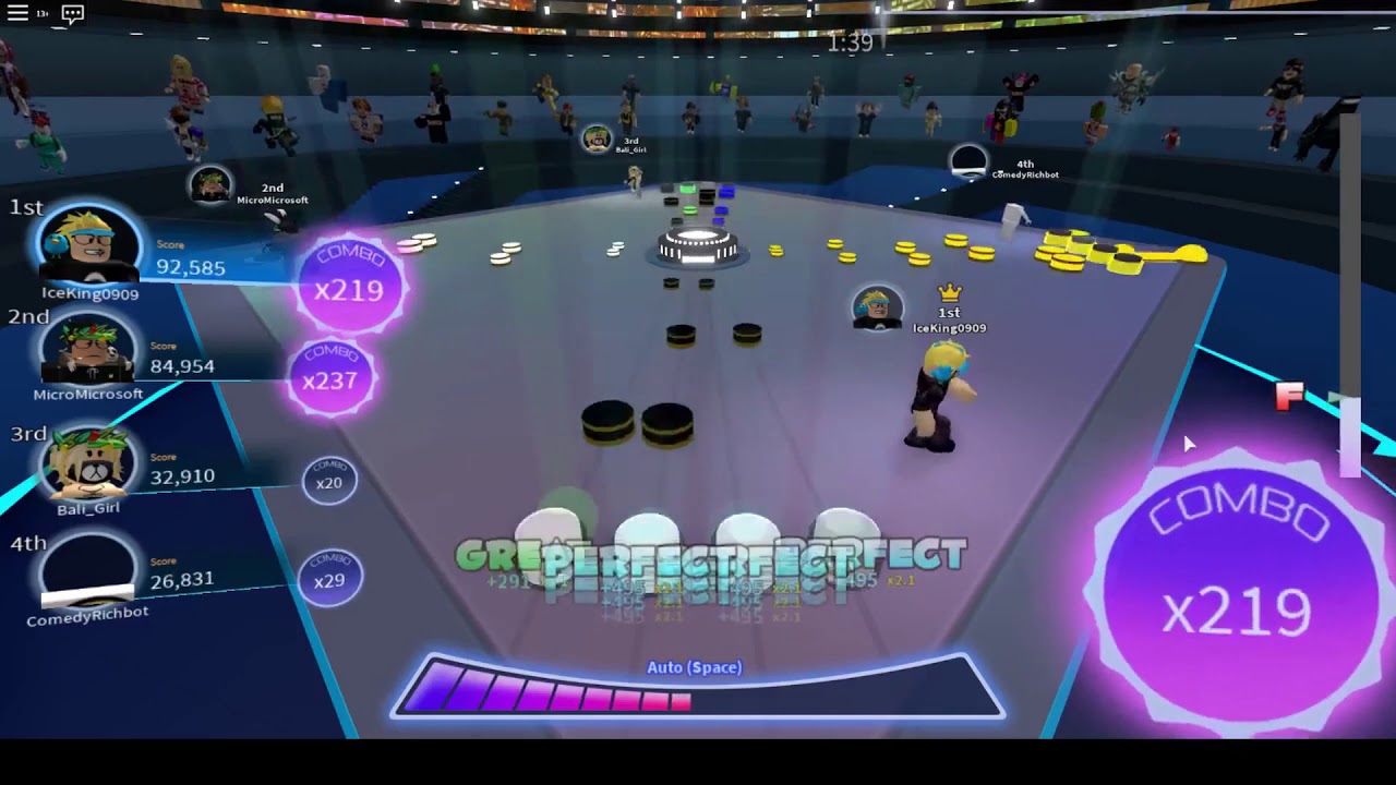 Roblox {Robeats 6 Vip Songs} - YouTube