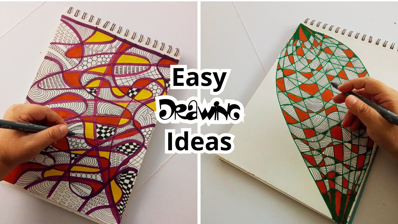 Fearless Doodling: How to Quickly Draw in Full Color with 2 Easy Ideas ...