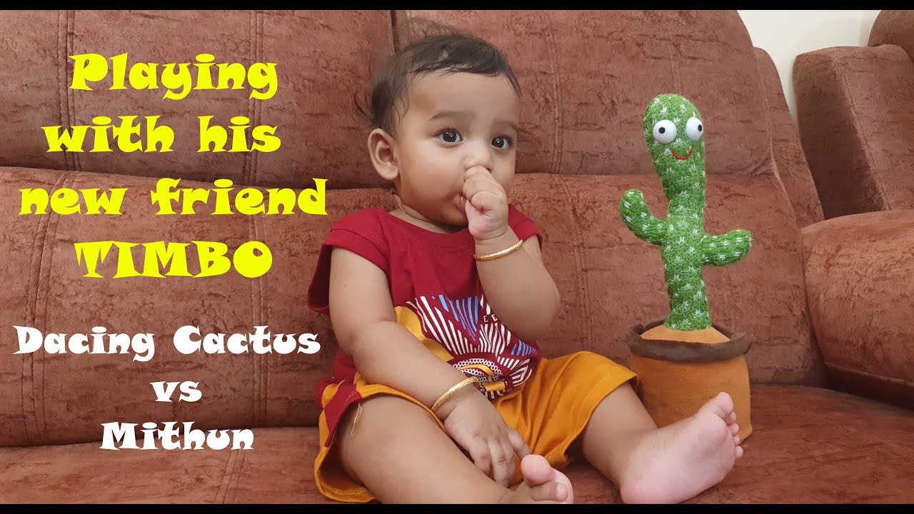 Mithun Vs TIMBO | Wembley Toys Talking Cactus Baby Toys | Kids videos ...