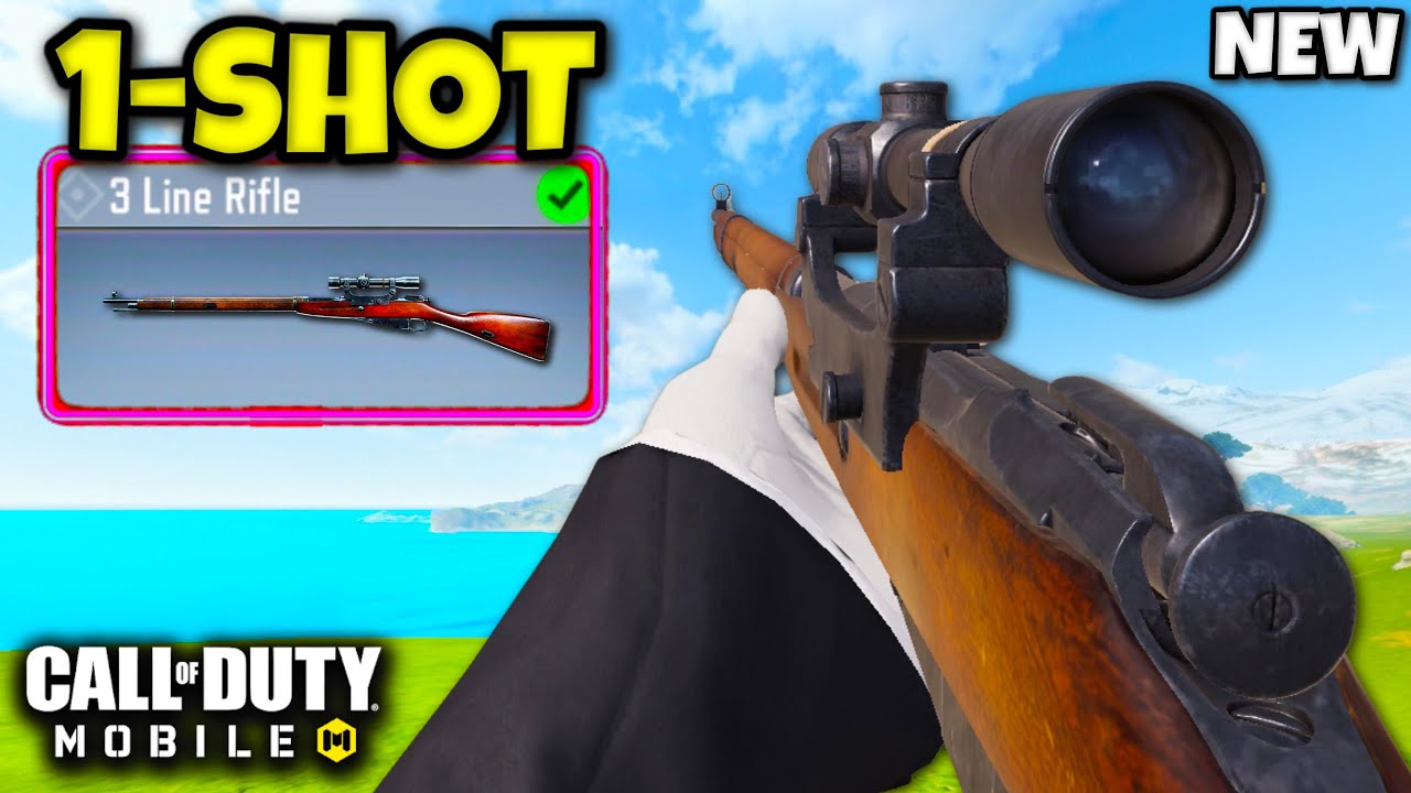 *NEW* 1-SHOT SNIPER in COD MOBILE 🤯 (3-LINE RIFLE GAMEPLAY) - YouTube