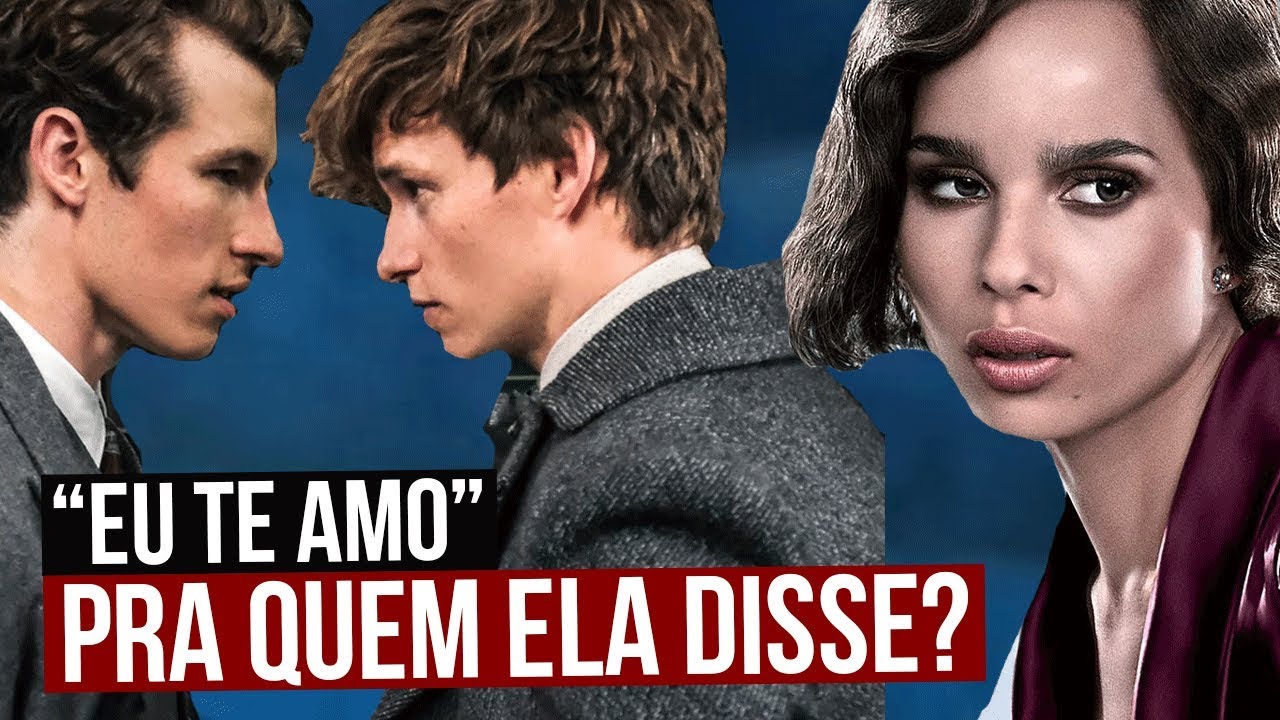 PRA QUEM LETA DIZ "EU TE AMO?". NEWT OU THESEUS SCAMANDER? - YouTube