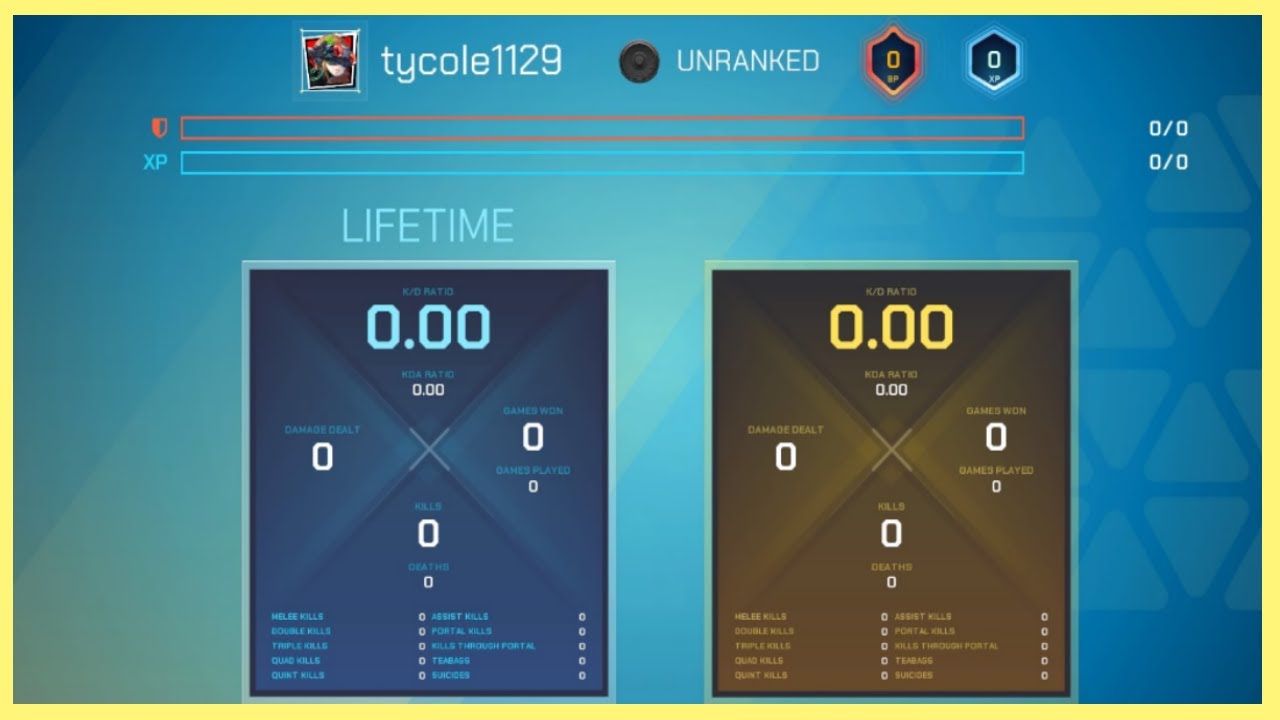 [FIX] Why did all of your stats reset in Splitgate? This is why. - YouTube