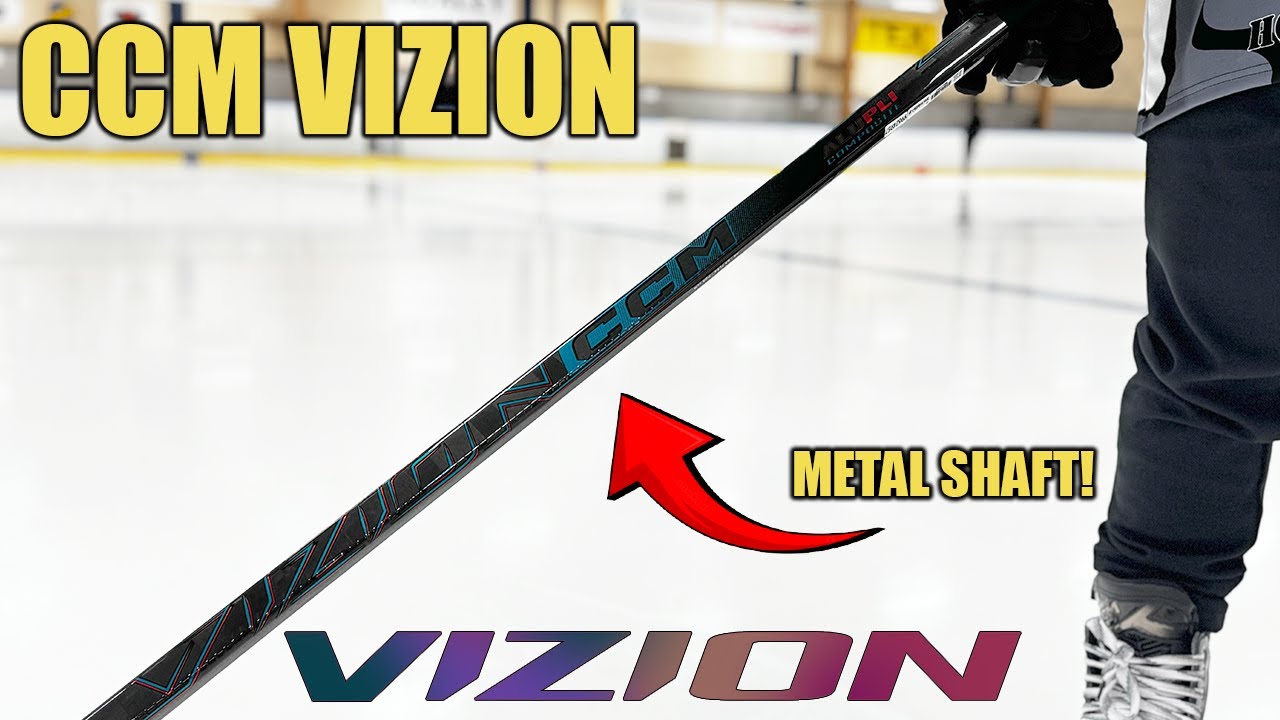Unreleased CCM Vizion Hockey Stick - What's different and new ? - YouTube
