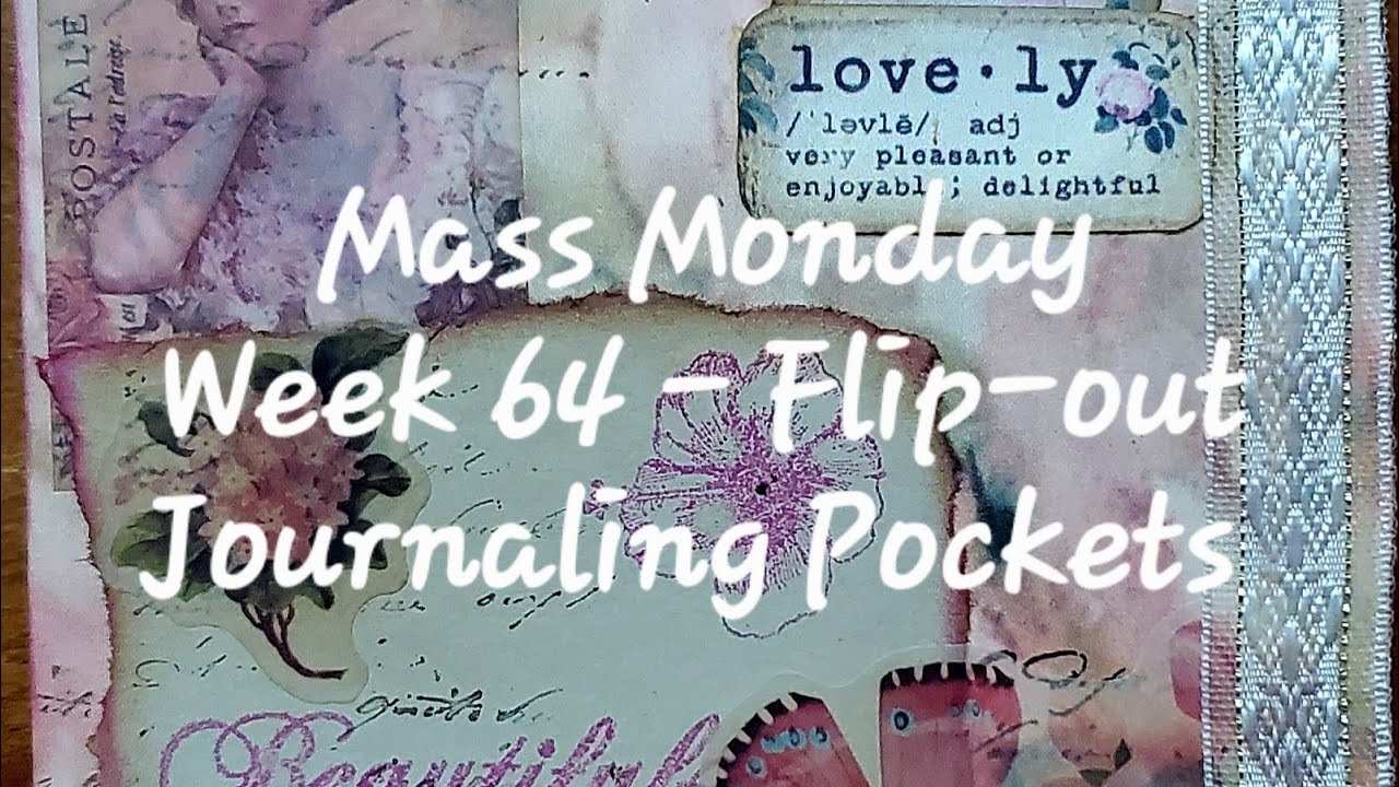 Mass Monday Week 64 - Flip-Out Journaling Pockets - YouTube