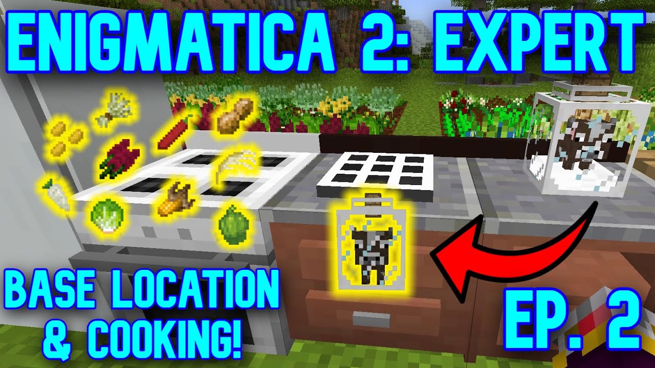 Finding a Place to Build & Doing some Cooking! | Minecraft: E2E ep.2 ...