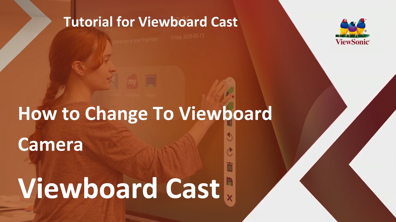 ViewSonic Viewboard Cast | How To Change To Viewboard Camera On Teams ...