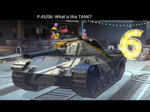 P.43/06 Anniversario Tank Review - YouTube