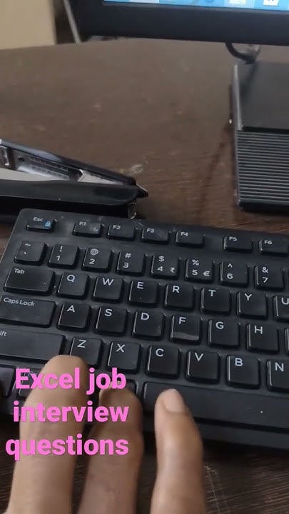 excel job interview questions #jobinterview #exceltips #shortvideo - YouTube