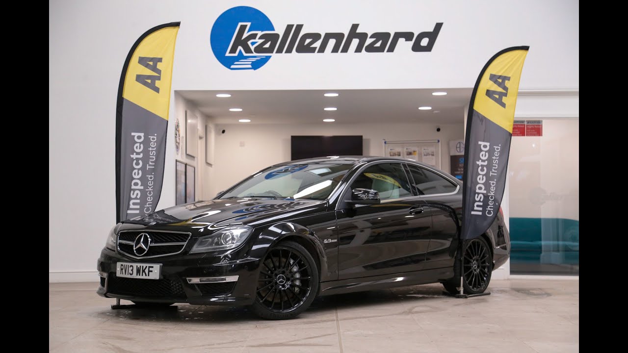 MERCEDES-BENZ C-CLASS 6.2 C63 AMG 2d 457 BHP AT KALLENHARD - YouTube
