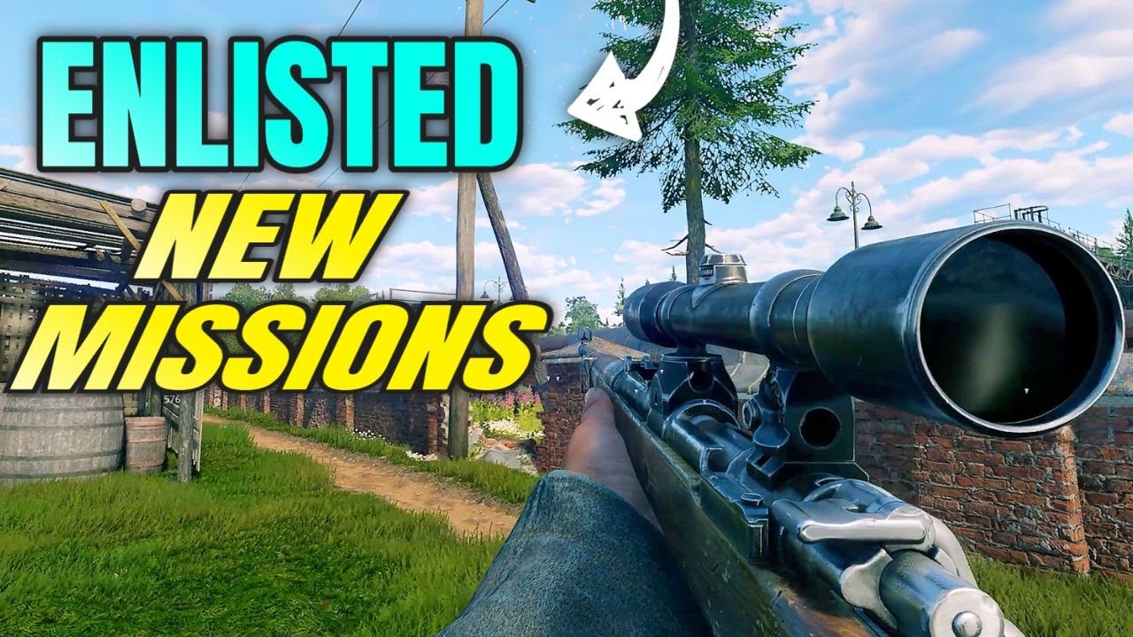 NEW FUN MISSIONS! (Enlisted New Update) - YouTube