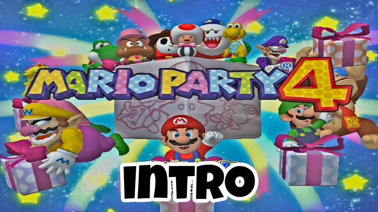 MARIO PARTY 4 INTRO | MK Gamers - YouTube