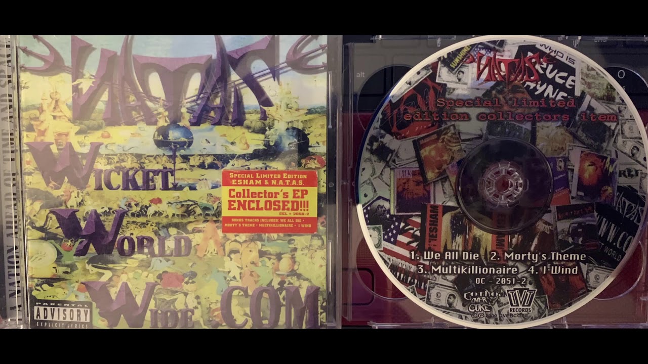 (3. NATAS - MULTIKILLIONAIRE)(WWW.COM Limited Edition CD RARE) Esham ...