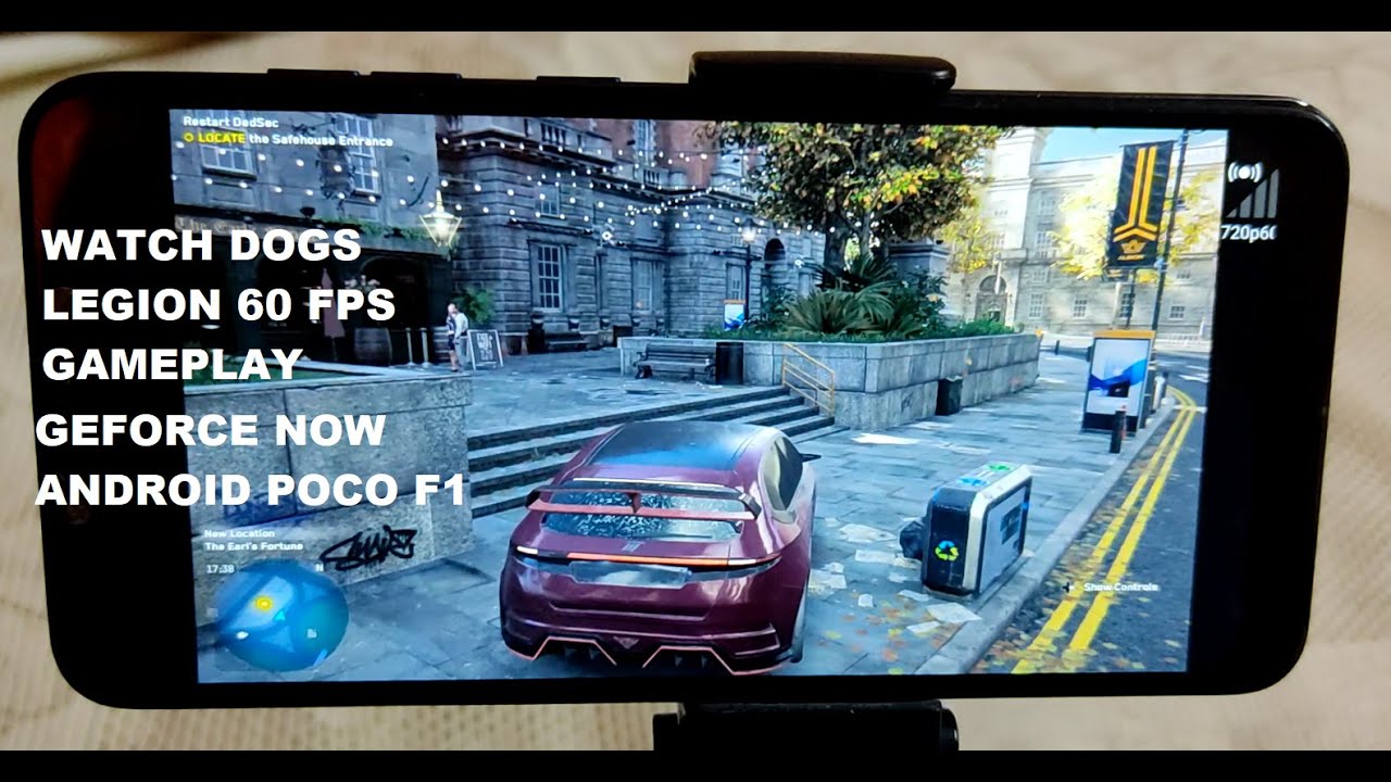 Watch Dogs Legion Android Gameplay 60 FPS GeForce Now Poco F1 - YouTube
