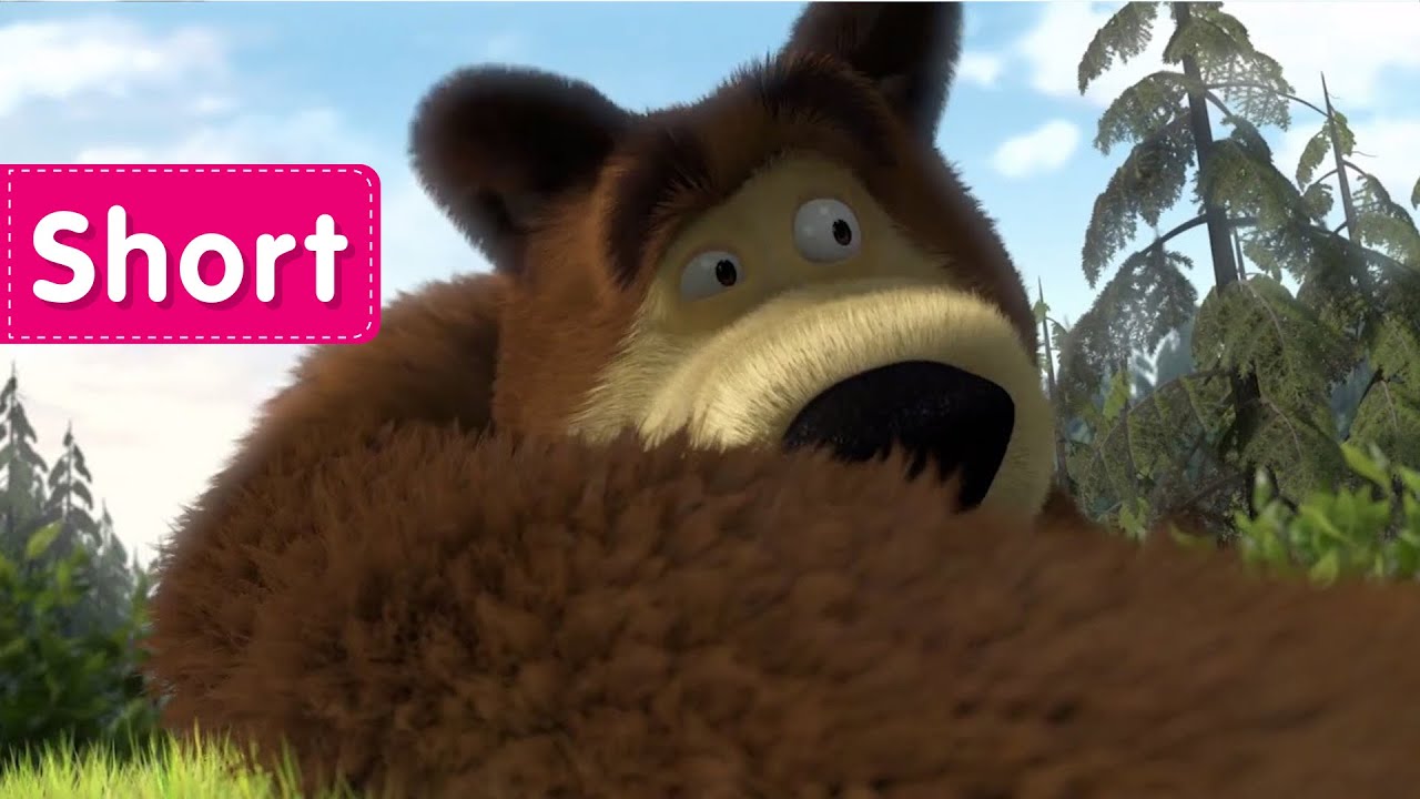 Masha and The Bear - Gone Fishing! (Sweet little worms) - YouTube