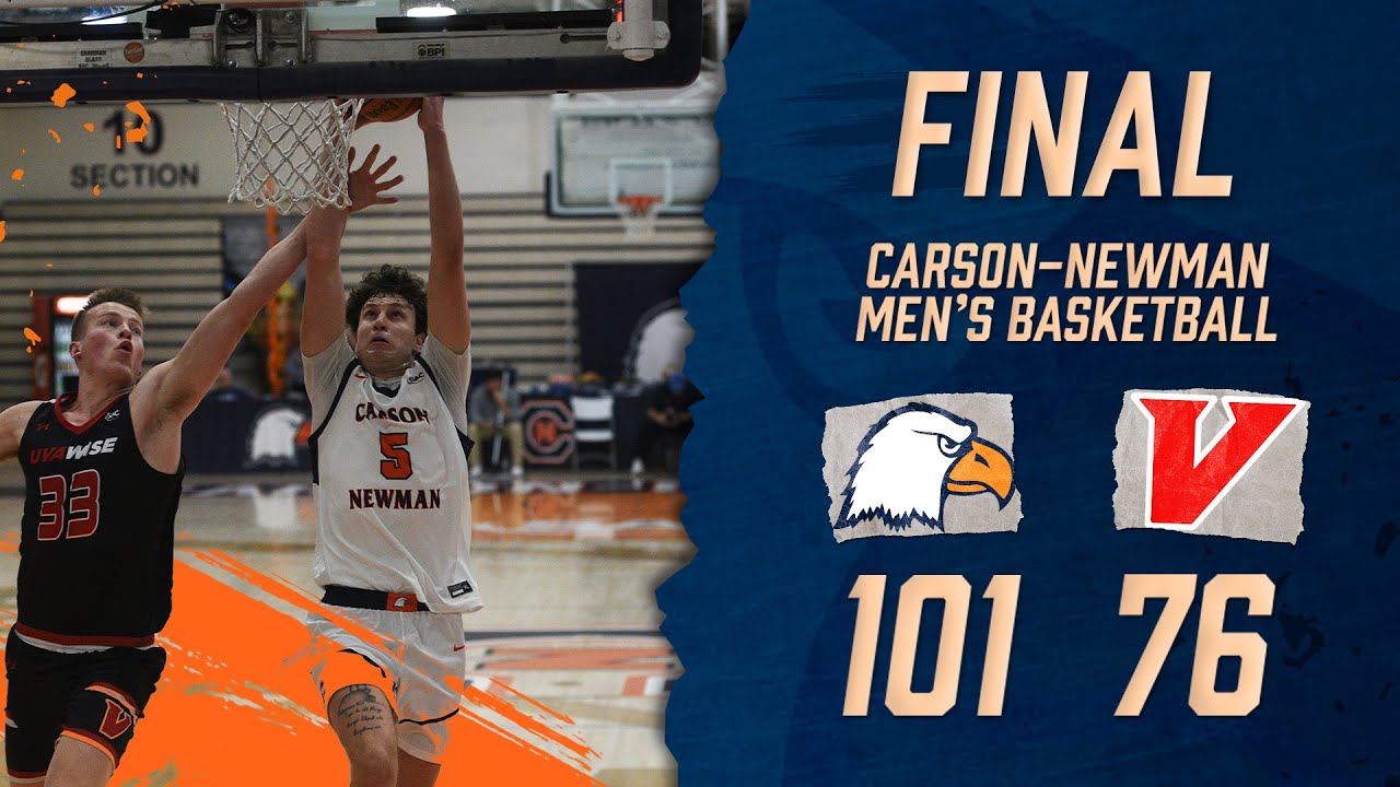 Carson-Newman Basketball 2024-25: C-N 101, UVA Wise 76 Highlights 1-15 ...