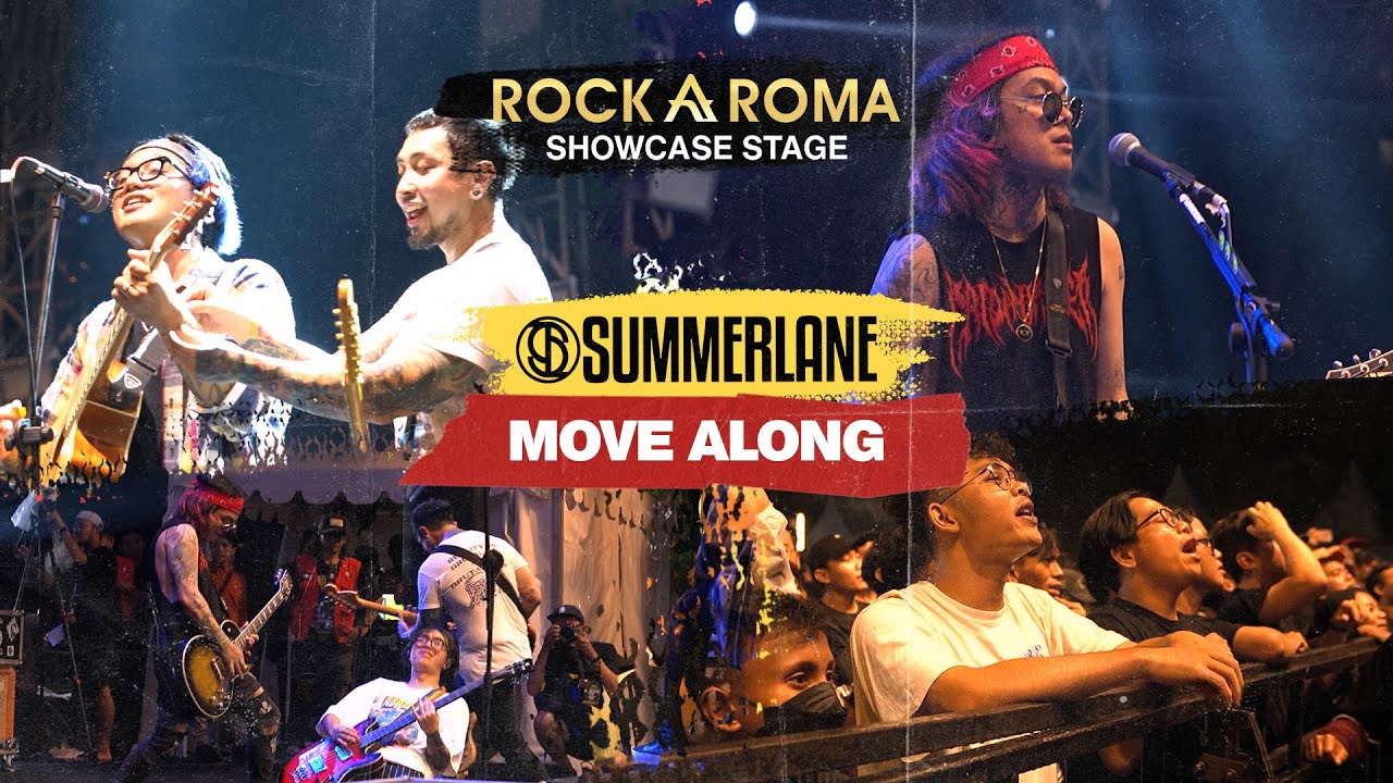 Summerlane - Move Along | Live at RockAroma Jakcloth Reload Summerfest 2023 - YouTube
