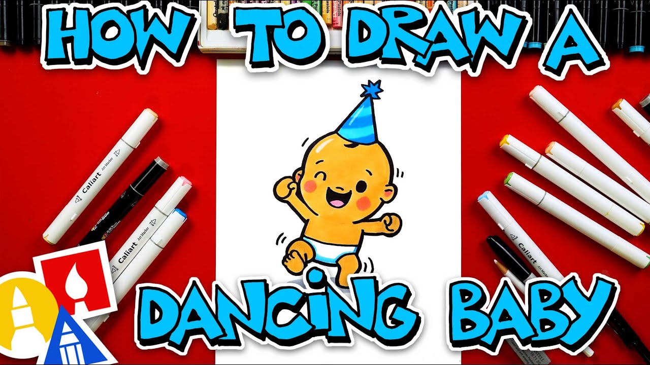 How To Draw A Dancing Baby - Advanced - YouTube