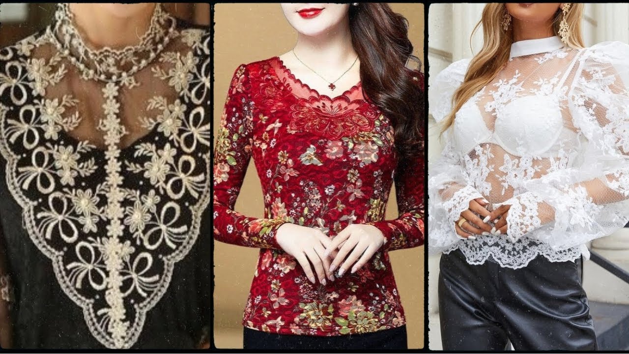 Enchanted Elegance The Timeless Appeal of Lace Blouses for Ladies ...