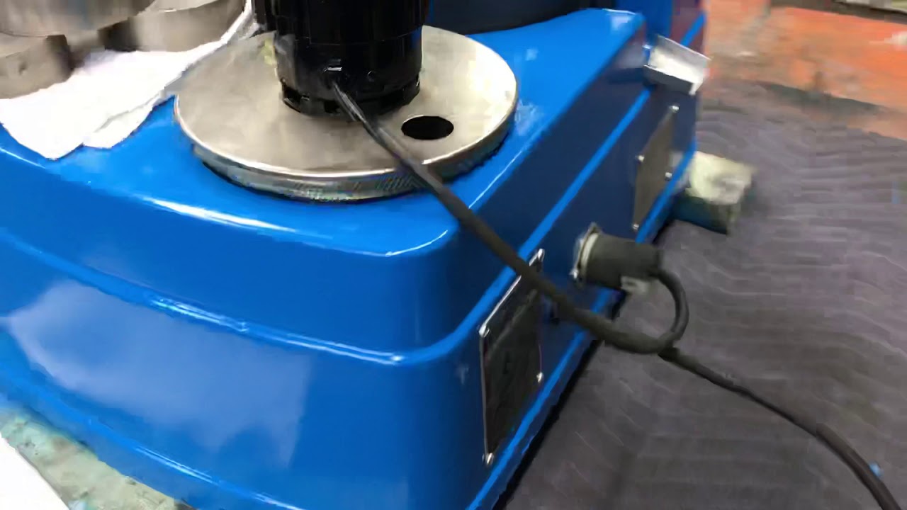 Lapmaster 12 lapping machine - YouTube