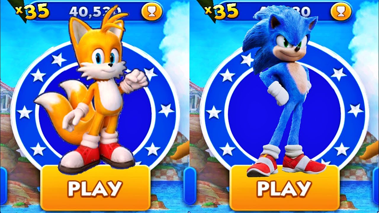 Sonic Forces Speed and Smarts Event - Movie Sonic Vs Movie Tails ...