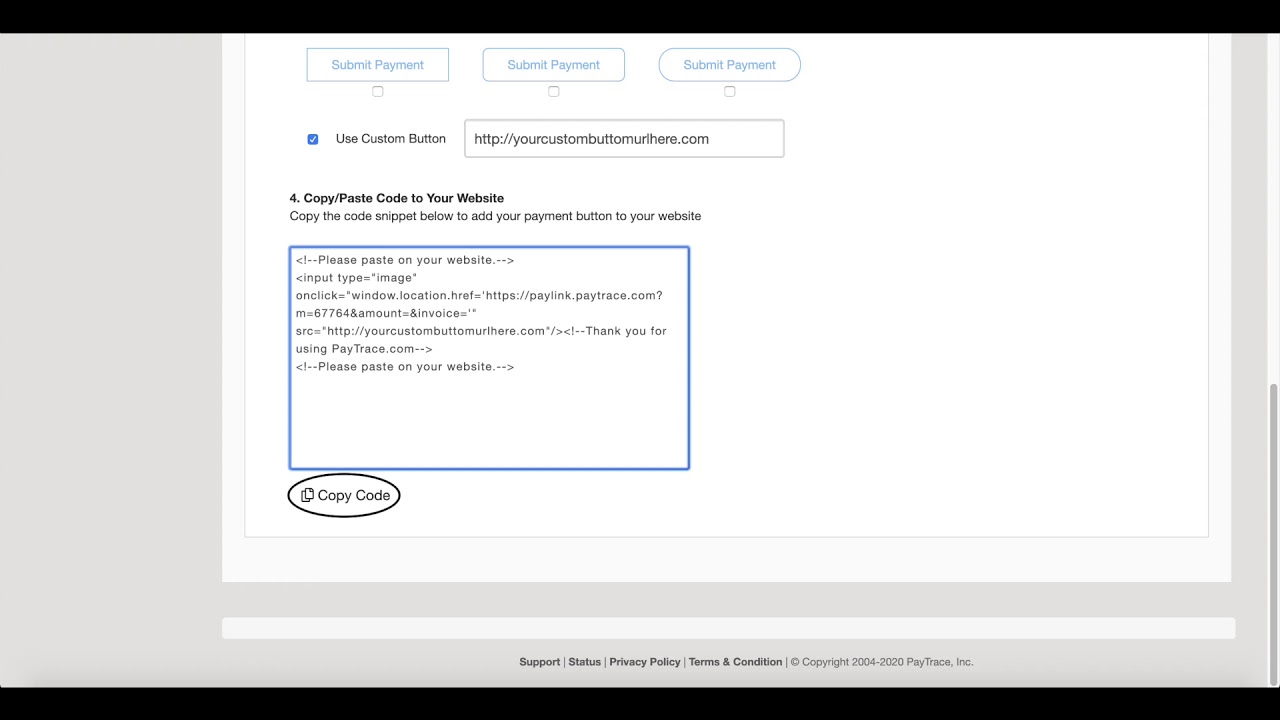 How to Create a Payment or Donation Link with PayTrace Online Gateway ...