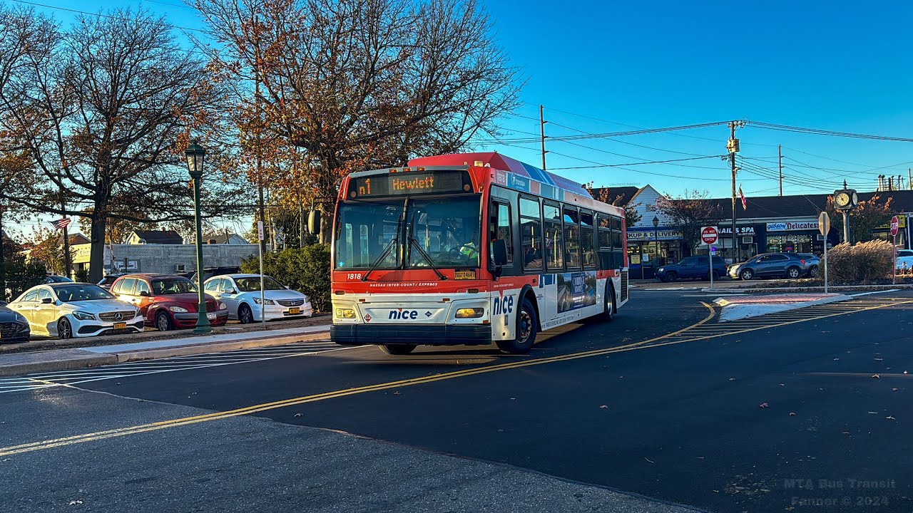 NICE Bus: 2011 Orion VII NG CNG 1818 n1 - YouTube