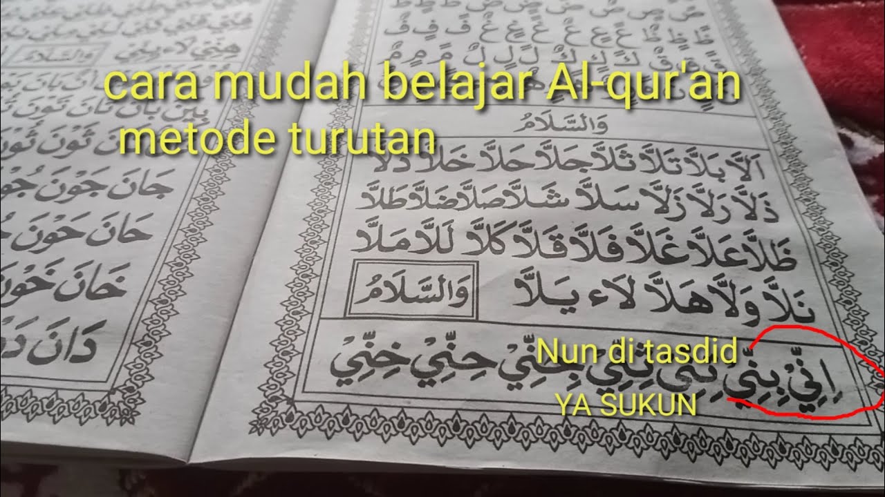 NGAJI TURUTAN II CARA MUDAH BELAJAR Al-QUR'AN METODE TURUTAN II B.SUNDA ...