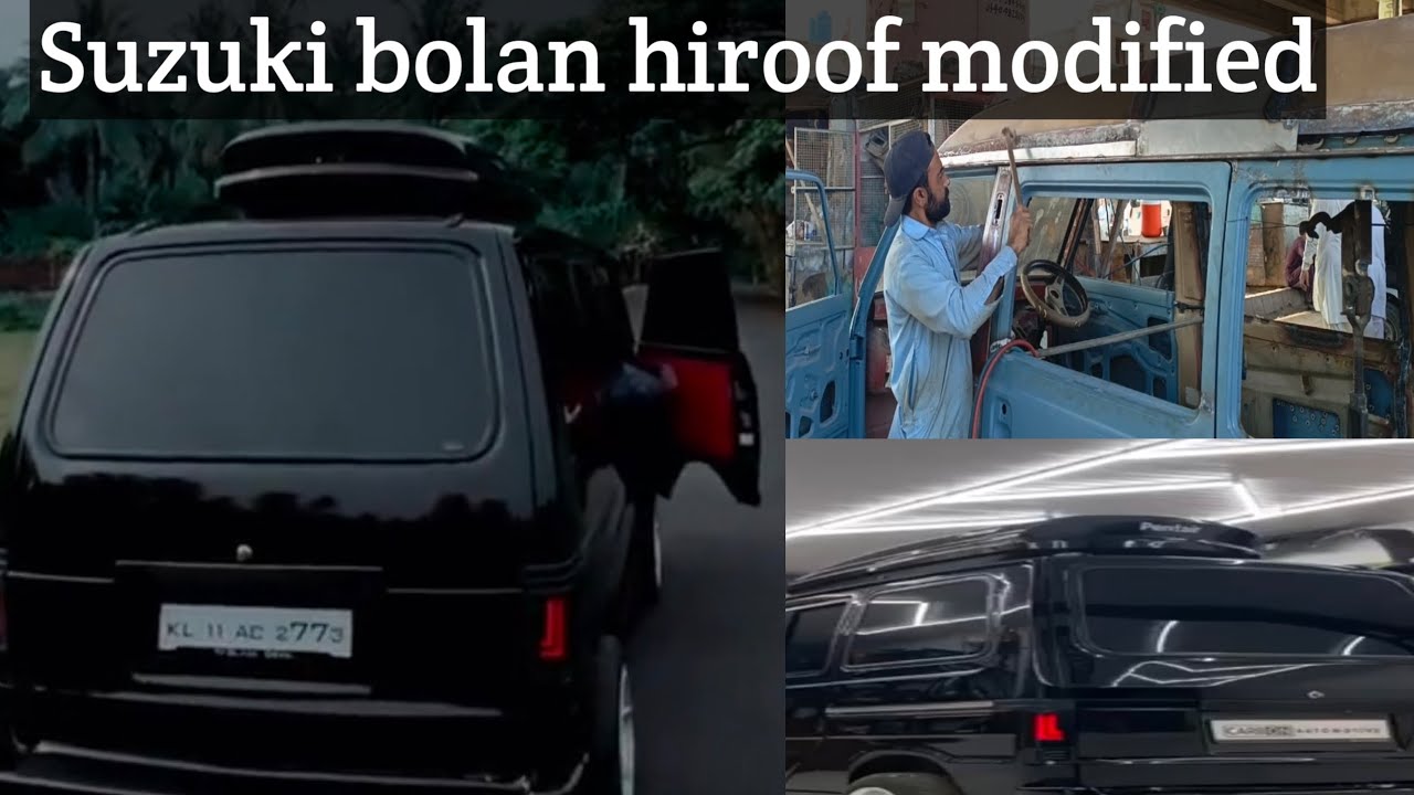 Suzuki bolan hiroof modified - YouTube
