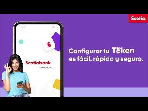 Configurá tu Scotia Token - YouTube