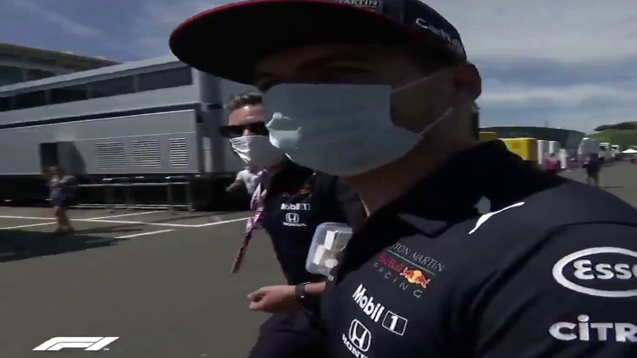 Wide F1 Drivers Walking - YouTube