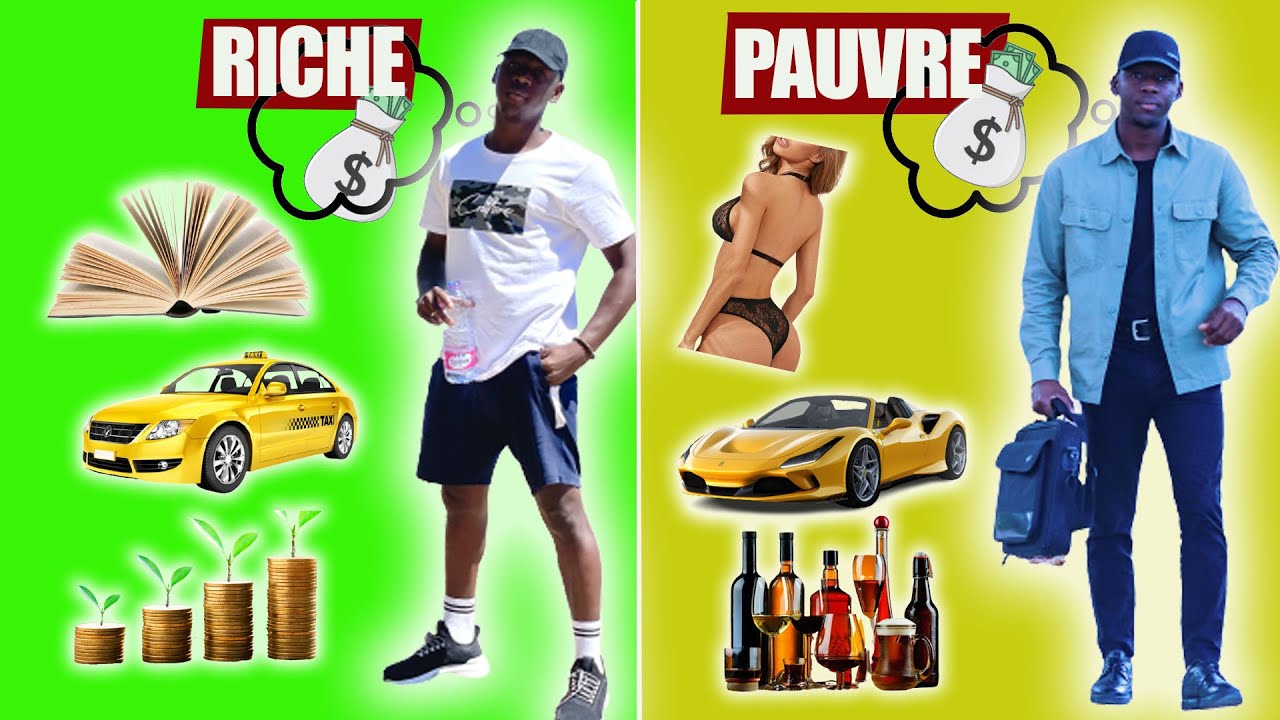 8 DIFFÉRENCES MAJEURES ENTRE LES RICHES ET LES PAUVRES [Education ...