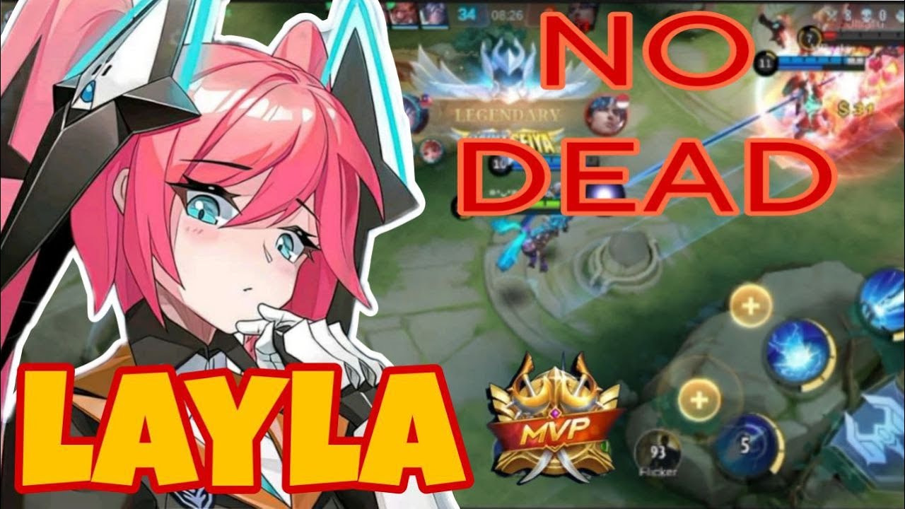 LAYLA - MLBB PUSH RANK - MVP - 18 KILL | 0 DEAD | 8 ASSIST - ENEMY ...