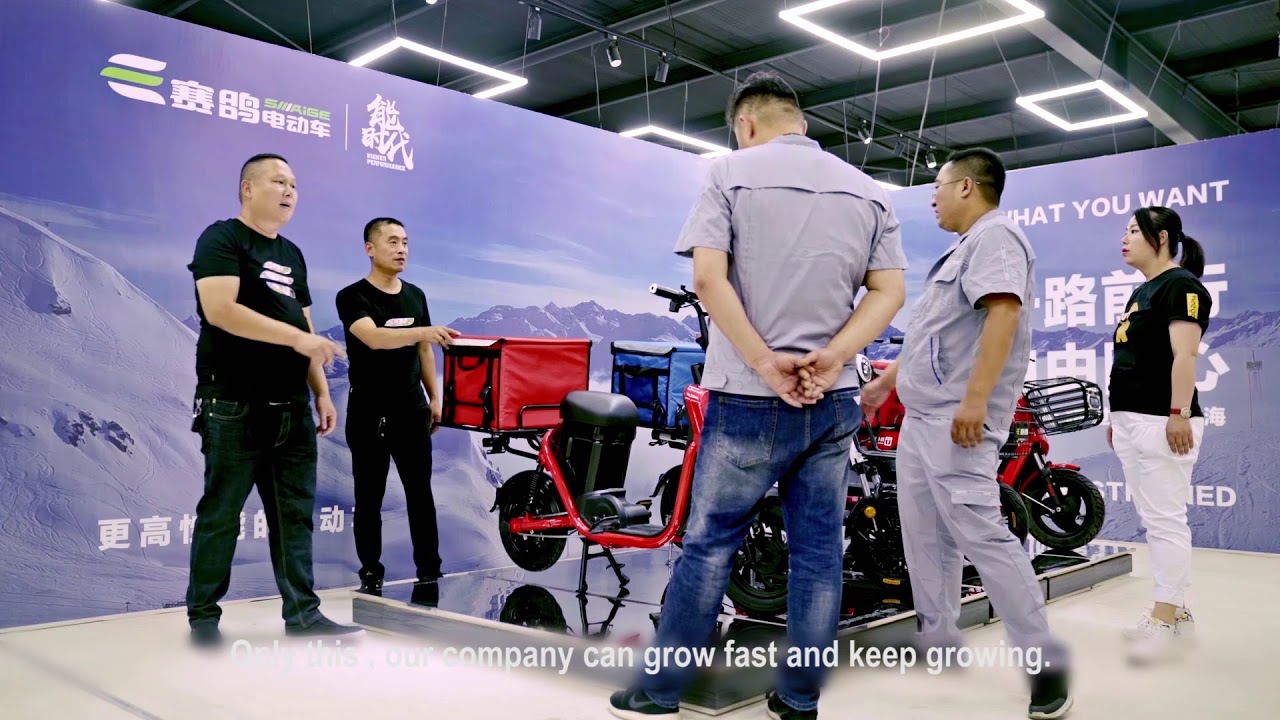 electric motorcycle ebike factory in China - YouTube