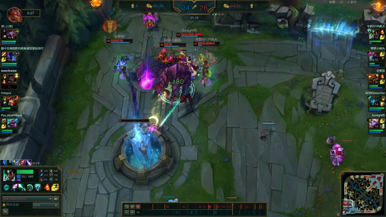 Tank Karma (Runes-The Grasp of the Undying) TOP Full Gameplay - YouTube