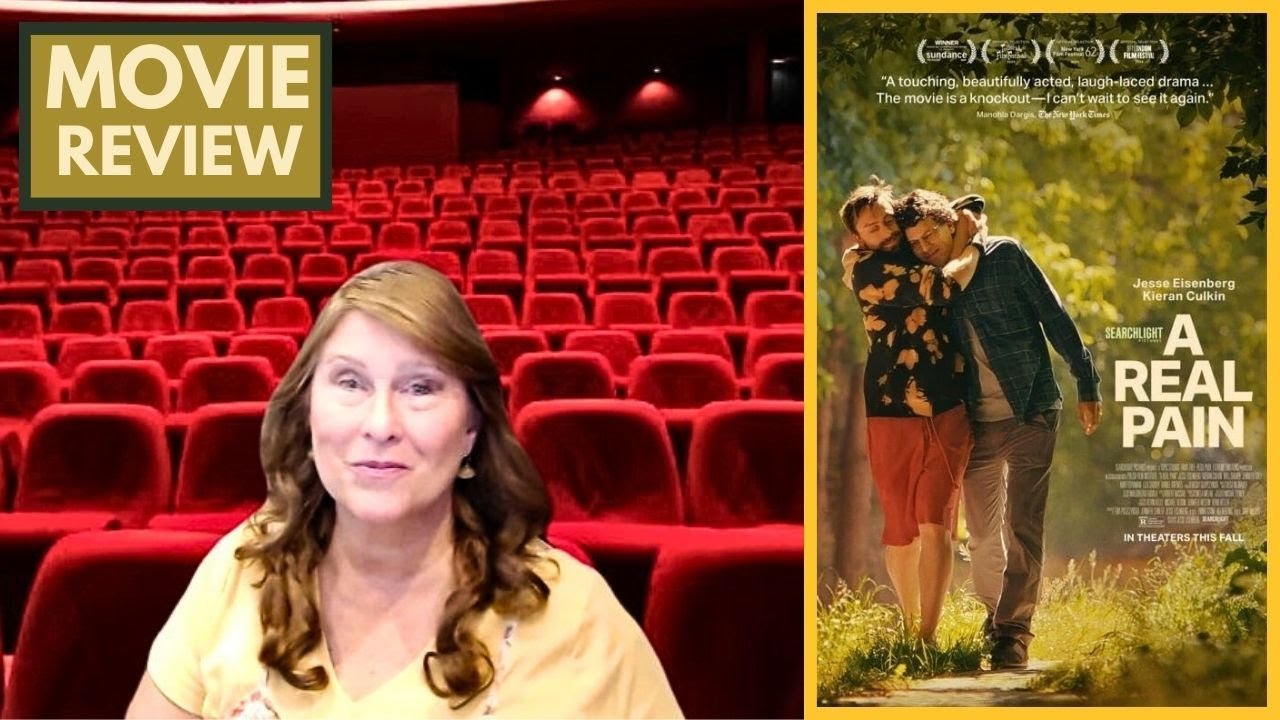A Real Pain Movie review by Movie Review Mom! - YouTube