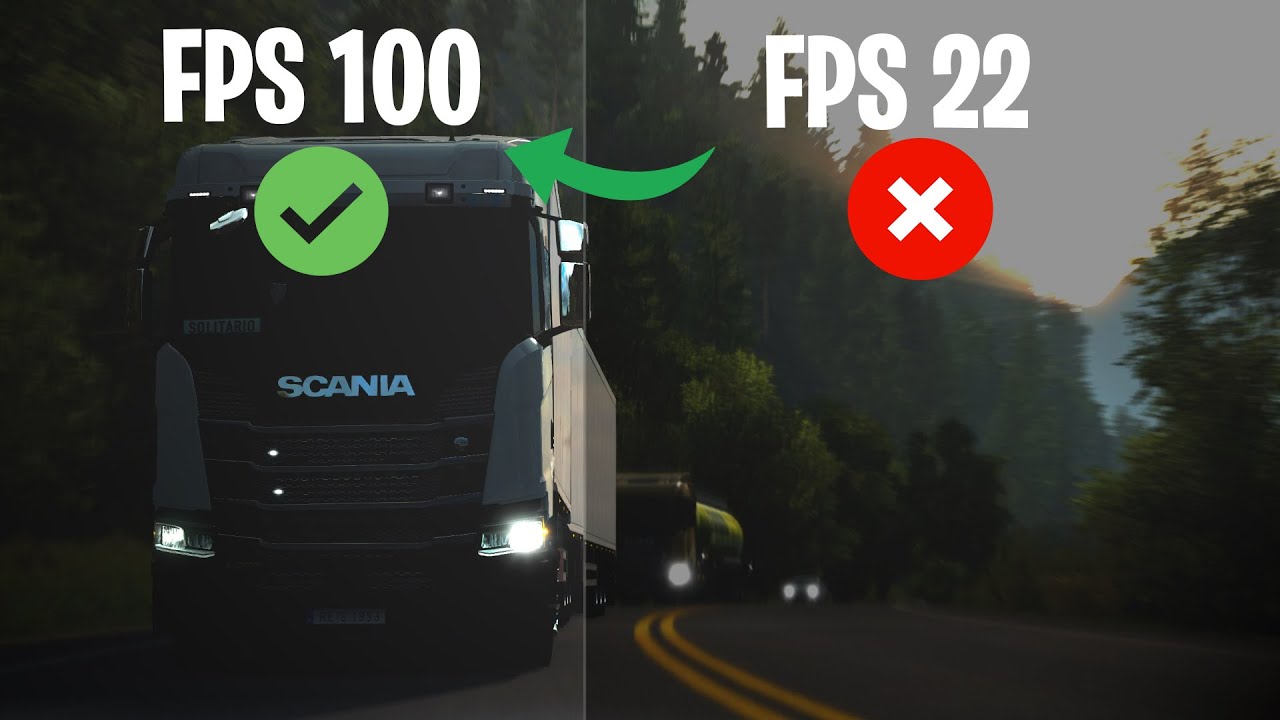 Boost Euro Truck Simulator 2 FPS on Low-End PCs | Stutter Fix ...