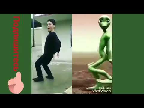 Зеленый человек танцует Кто круче Прям все повторилиDame tu Cosito скачать с 3gp  mp4  mp3  m4a