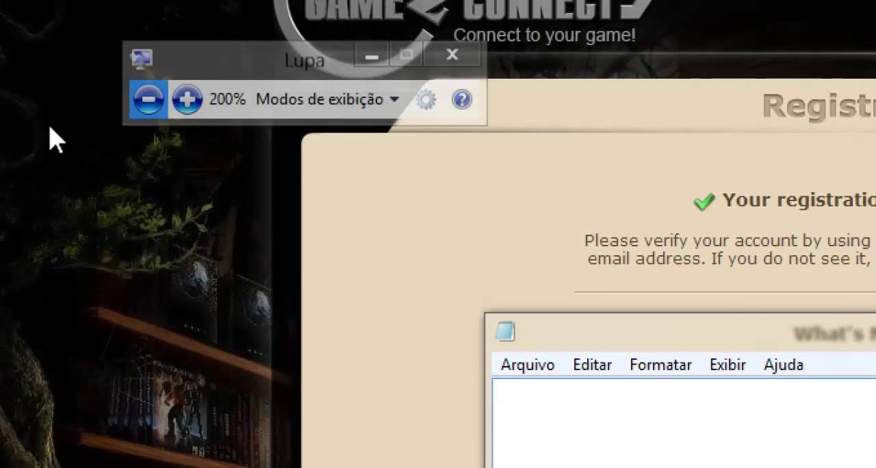 Tutorial Como criar uma conta no Gamezer V6 - YouTube